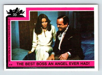 BEST BOSS AN ANGEL EVER HAD 1977 Topps Charlie's Angels Trading Card ...