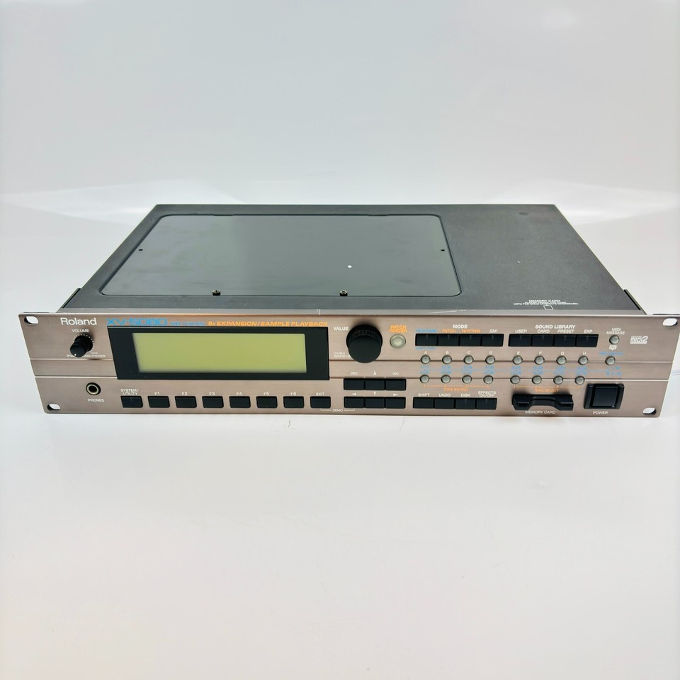 Roland XV-5080 128-Voice Synthesizer Module With Power Cable XV5080 ...