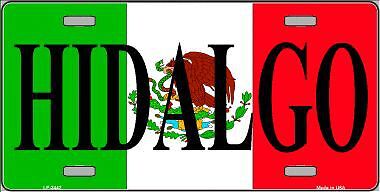 Hidalgo Metal Novelty License Plate Tag LP3442 | eBay