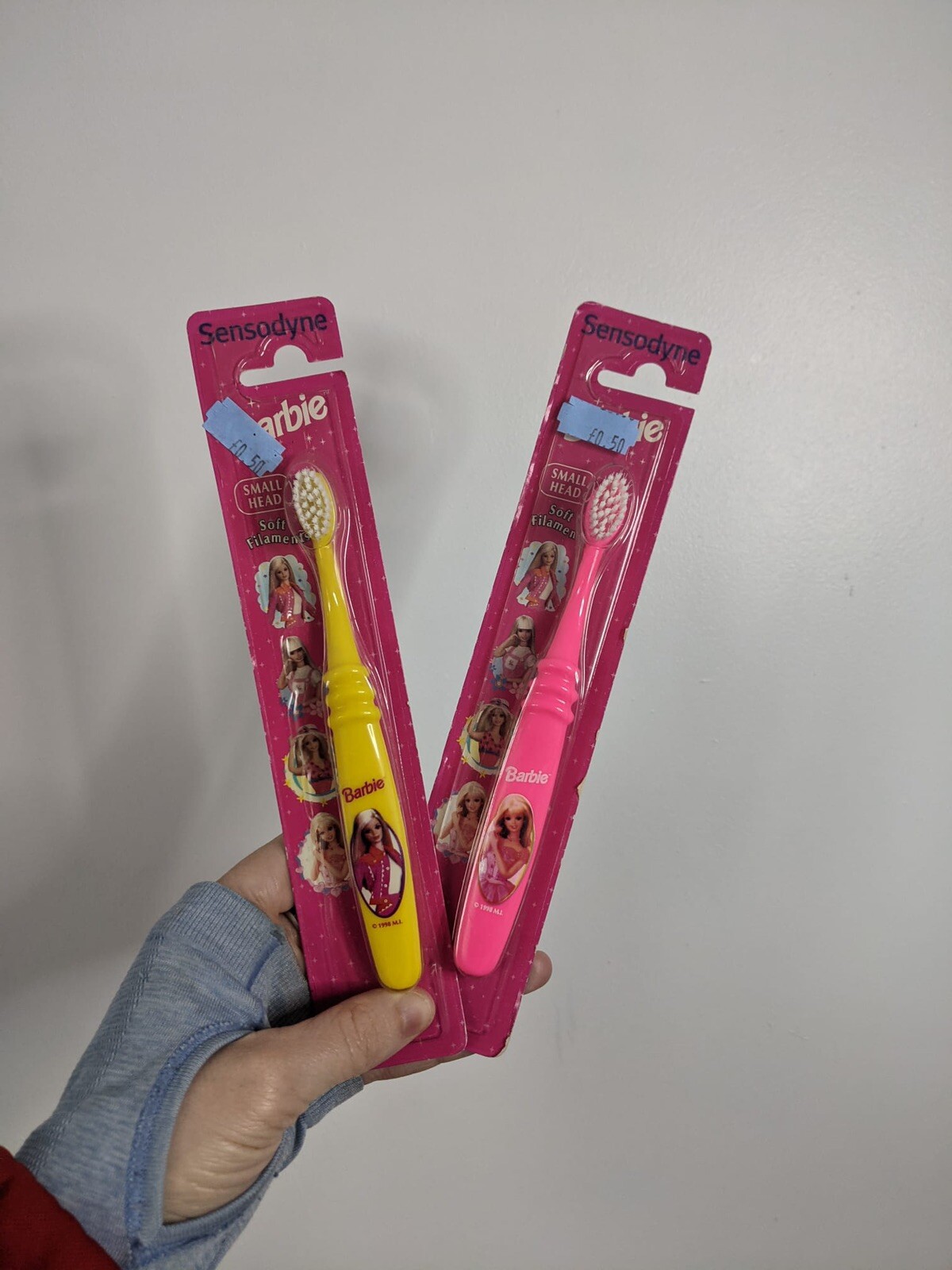 Vintage BARBIE 1998 Toothbrush Sensodyne NEW - Set of 2 | eBay