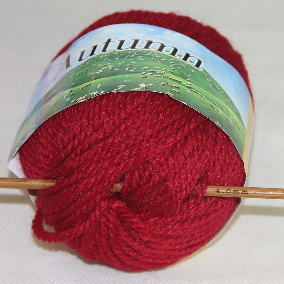 Sale LOT of 1 Ball X 50gr Chunky Thick Soft warm Wool Hand Knitting ...