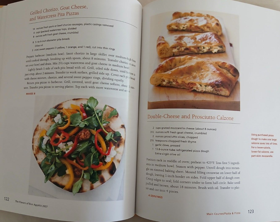 The Flavors Of Bon Appetit 2007 Hardcover 240 Pages | eBay