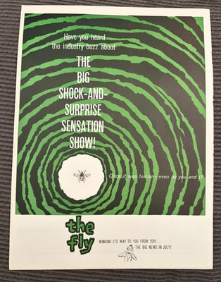THE FLY 1958 ad Vincent Price, THE LONE RANGER Clayton Moore, Tonto ...