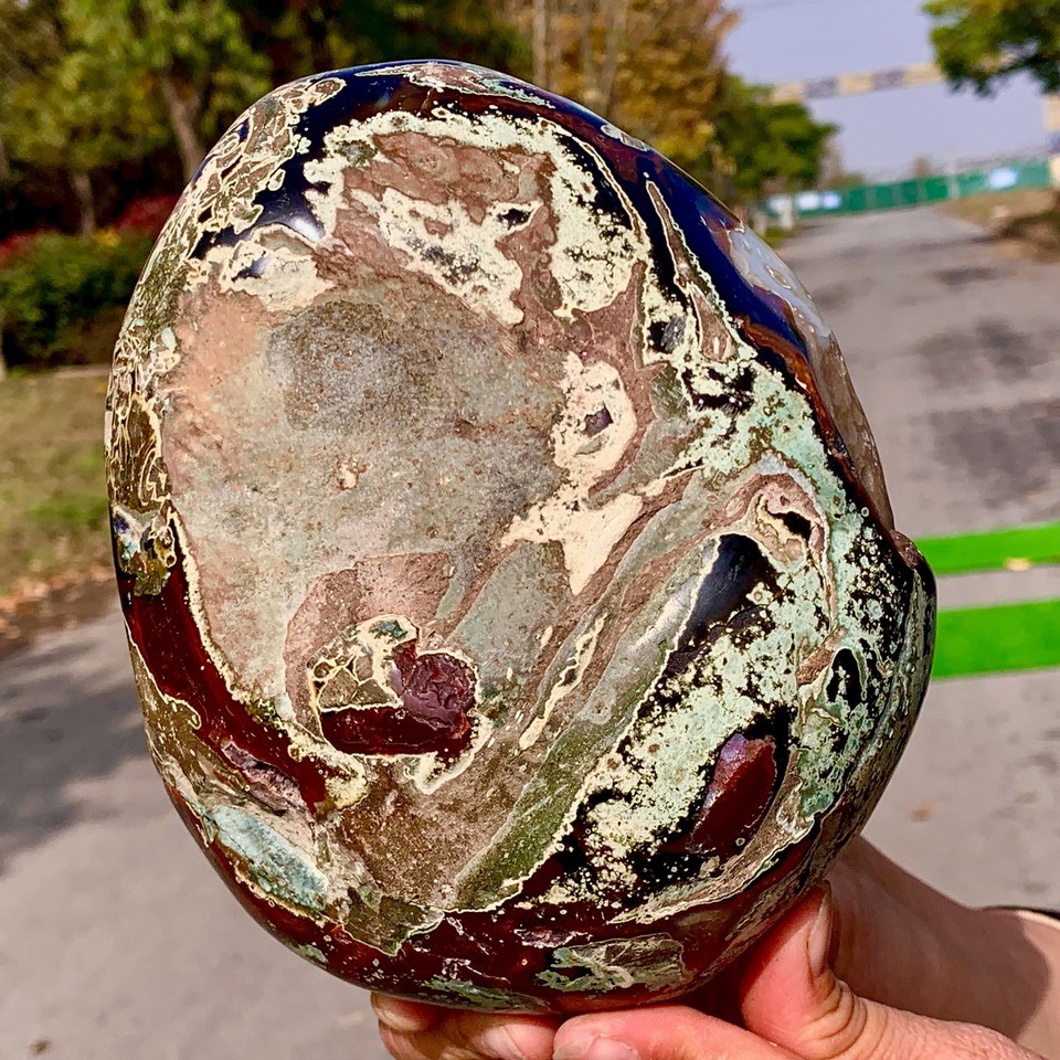 3.53LB Natural Amethyst geode quartz cluster crystal mineral specimen ...