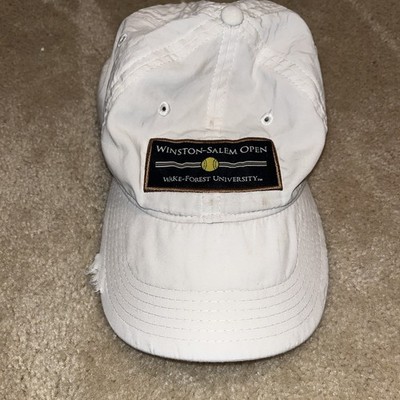 Winston-Salem Open Wake Forest Tennis Hat Champion Baseball Cap White ...