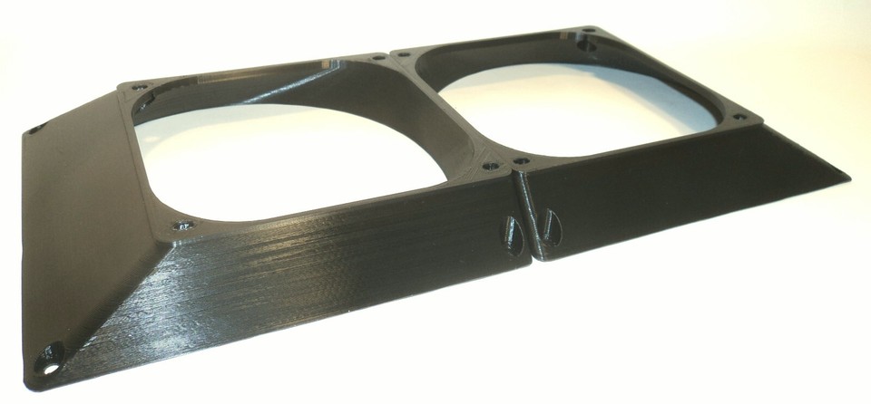 Lian LANCOOL 216 Case 2x 160mm Fans to 240mm Radiator Adapter Mounting ...