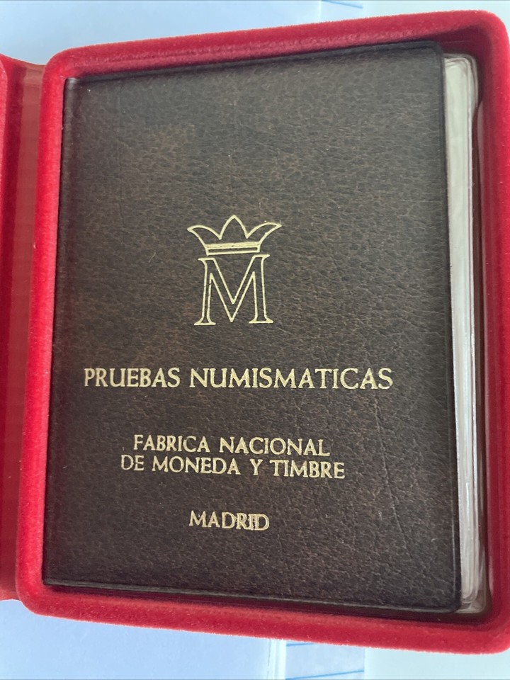 1972 Francisco Franco Sealed Proof Set Complete 6 Uncirculated Coins ...