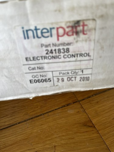 Original Baxi Interpart 241838 Electronic Control PCB Brand New | eBay UK