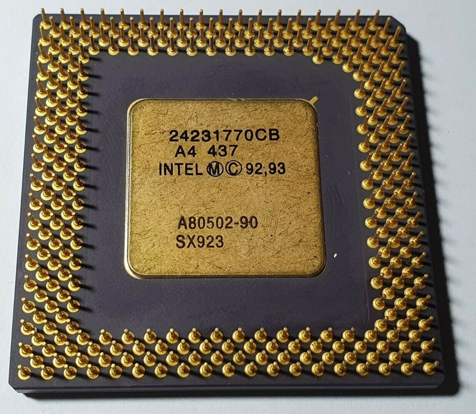 Intel - Pentium 90 - SX923 (!!! This processor has FDIV bug !!!) | eBay