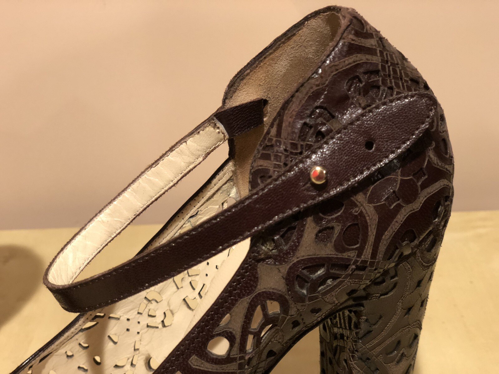 BIBA VINTAGE WOMENS HIGH HEEL SHOES BY BIBA,SIZE 40,ITALY. RARE 1990 | eBay