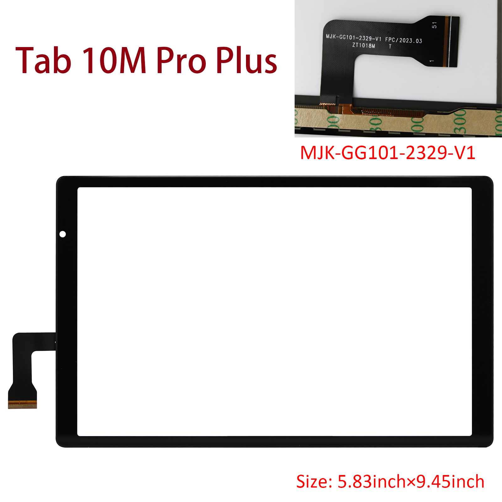 Digitizer Touch Screen Glass For Vortex Tab 10 T10M Pro Plus Pro+ ...
