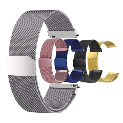 18mm 20mm 22mm Quick Fit Milanese Loop Bracelet Stainless Steel Watch ...