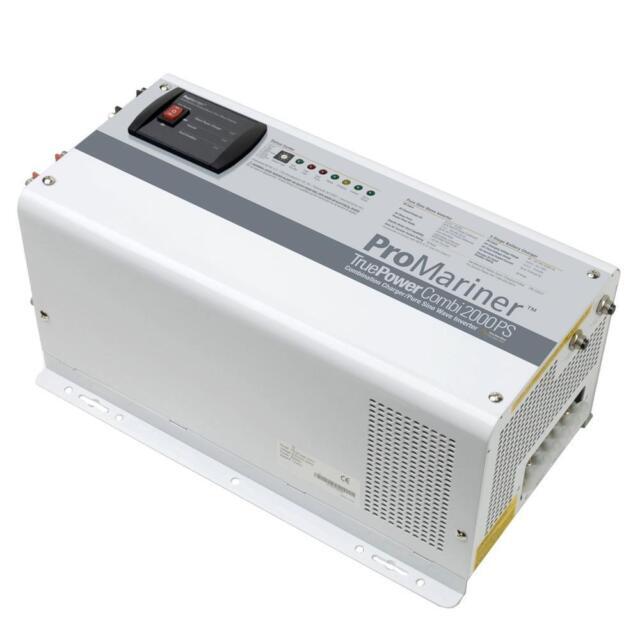 ProMariner TruePower 2000PS Combi Pure Sine Wave Inverter/Charger for ...