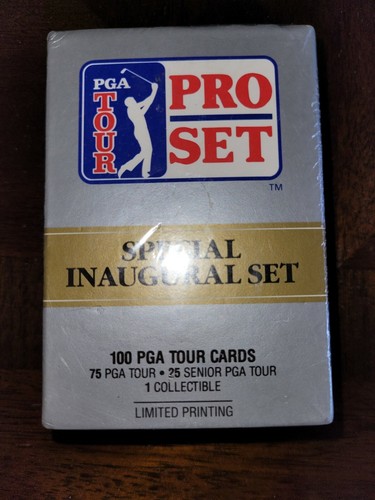 PGA Tour Special Inaugural Set Pro Set cards sealed 1990 | eBay