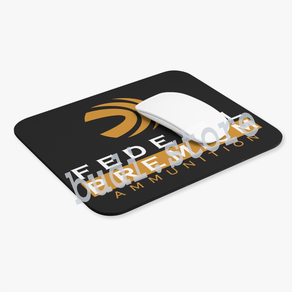 Federal Ammunition Guns Firearms Logo Black Mousepad Desk Mat Gaming ...