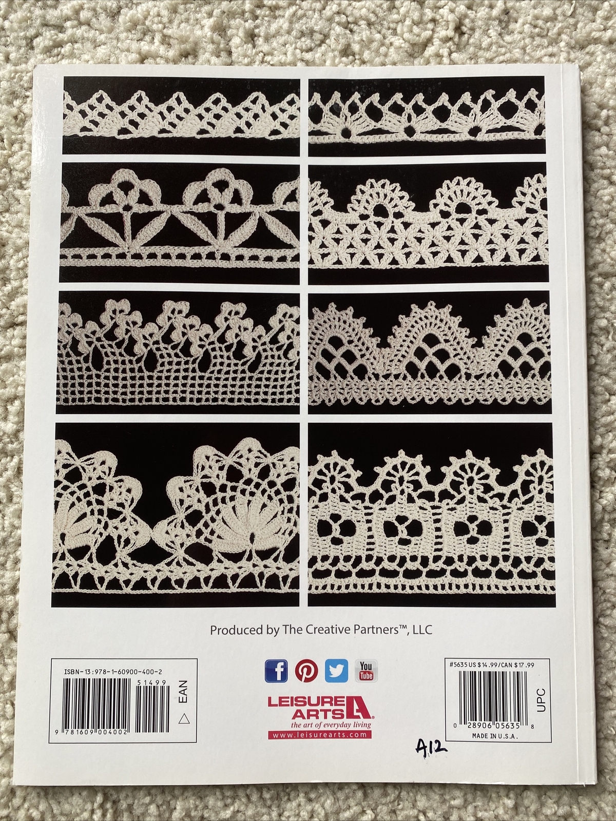 Leisure Arts 50 Fabulous Thread Crochet Edgings 028906056358 for sale online | eBay