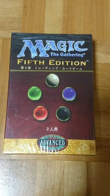 Mtg Magic The Gathering 5Th Edition Set Pre-Built Booster Pack Japan | eBay