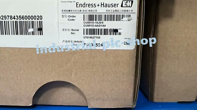 CUS51D-AAD1A4 E+H Suspended Solids Measurement New Expedited shipping ...