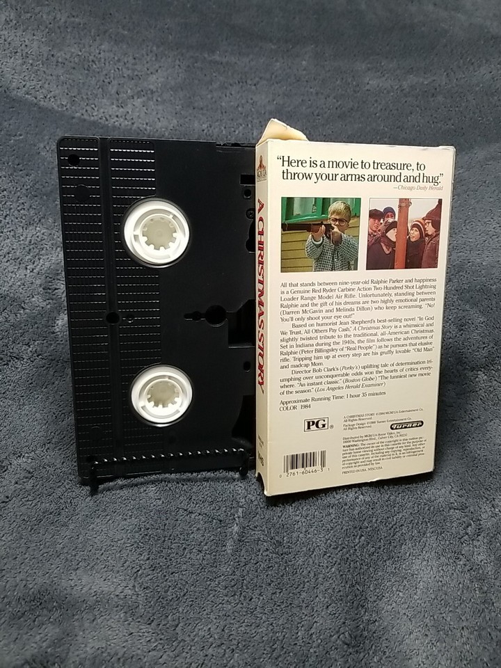 A Christmas Story Peter Billingsley, Darren McGavin (VHS, 1988) | eBay