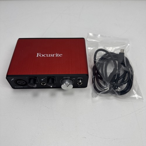 Focusrite Scarlett Solo 1st Gen USB 2 Channel Audio Interface | eBay