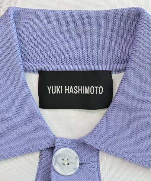 YUKI HASHIMOTO Knitwear/Sweater WhitexBlue (Approx. XL YUKI HASHIMOTO Knitwear/Sweater WhitexBlue (Approx. XL