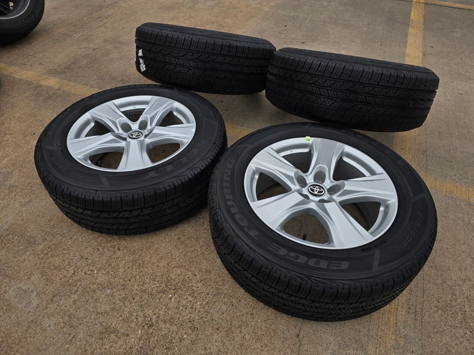 18" Toyota Highlander Rav4 XLE OEM 75263 wheels rims 2022 2023 2024 ...