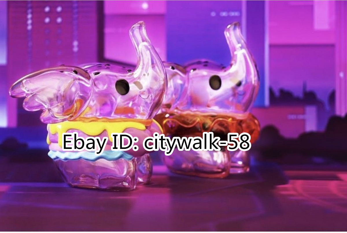 UNBOX BURGER ELFIE TOYS TAITON Set(2pcs)Vinyl Sofubi Figure Model Toy ...