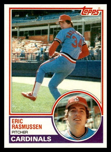 1983 Topps Eric Rasmussen #594 St. Louis Cardinals | eBay