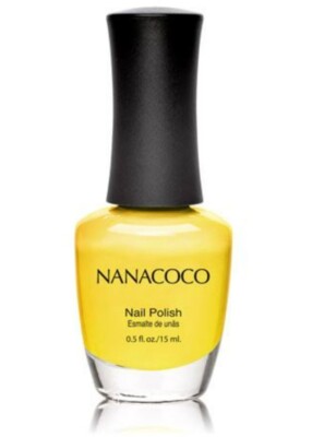 Nanacoco Neon Yellow Nail Polish 16ml NC21301 | eBay