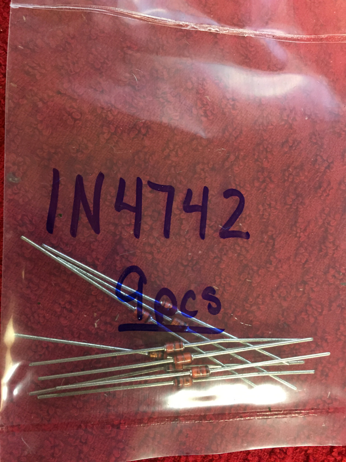 1N4742 DIODE ZENER 12V 1W DO41 9 PCS | eBay