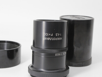 LOMO Microplanar F 100 mm 1:4,5 Lens Objective Macro Photography #CL3 ...