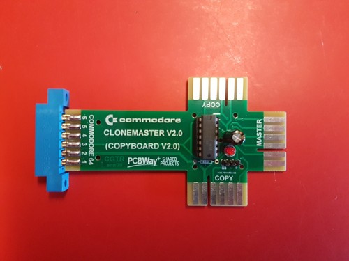 Commodore 64/128 Datassette C2N Tape Backup Clonemaster V2.0 tape to ...