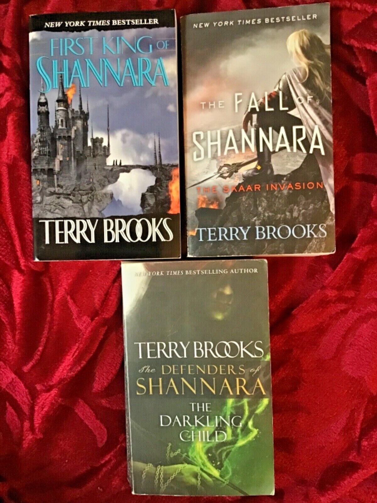LOT OF 5 TERRY BROOKS SCIENCE FICTION PB BOOKS- -FREE SHIP | eBay