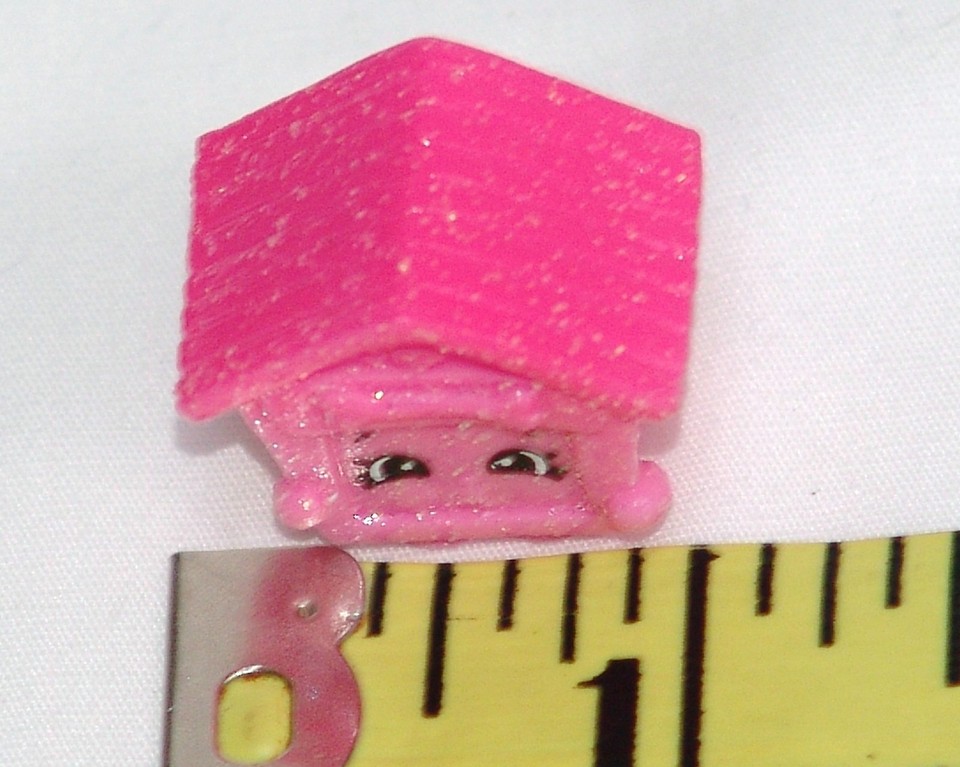 Shopkins Season 4 #4-076 Pink Pup-E-House Ultra Rare Shimmy Shopkin | eBay