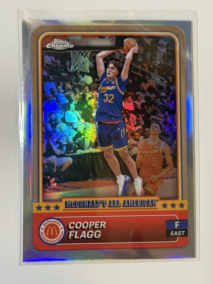 2024 Topps McDonald’s Duke Cooper Flagg RC #28 - SP Silver Rookie ...