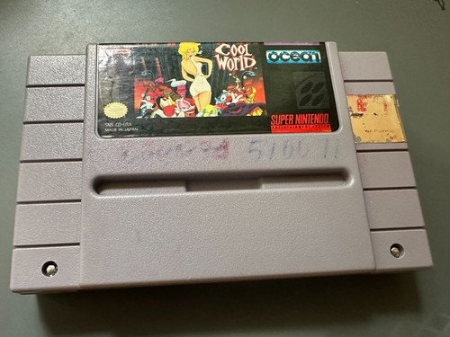 Cool World (Super Nintendo Entertainment System, 1993) SNES Not Tested ...