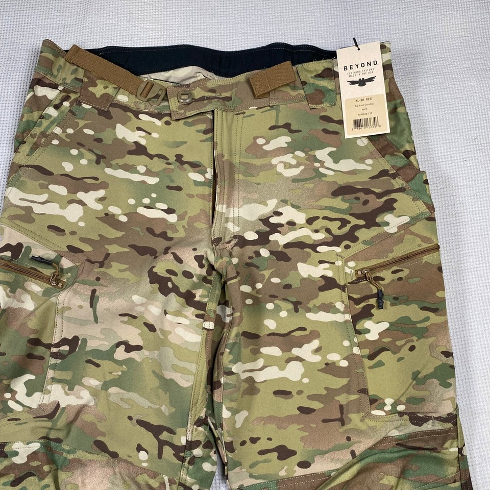 Beyond Clothing A5D Rig Softshell Pant Durable Fleece Lined MULTICAM XL ...