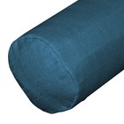 Qh04g Antique Blue Thick Cotton Blend Bolster Yoga Case Neck Roll ...