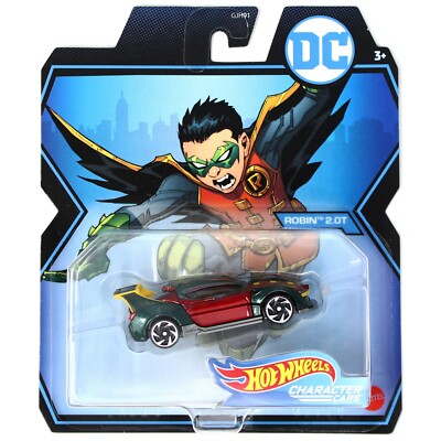 Hot Wheels DC Character Cars Robin 2.0T | eBay