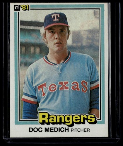 1981 Donruss #386 Doc Medich | eBay