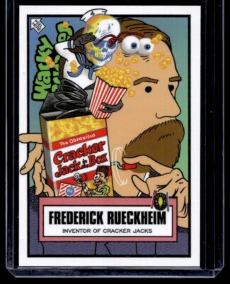 2023 Topps Ermsy Entertainment Blend WACKY PACKAGES FREDERICK RUECKHEIM ...