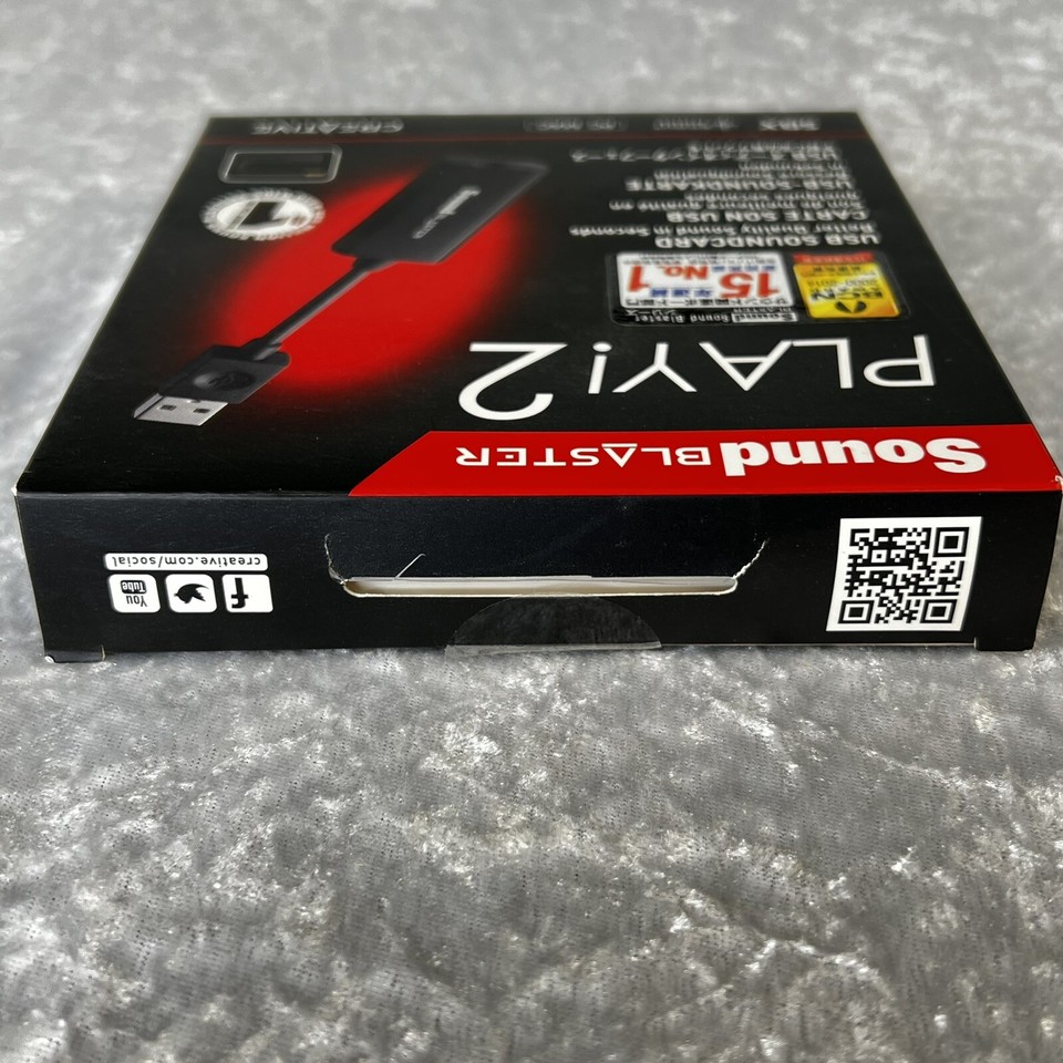 Creative Labs - Sound Blaster Play!2 - USB Sound Card - New | eBay
