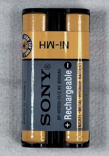 GENUINE Sony Rechargeable Battery BP-HP800-11/2.4V 800mAh for WH-RF400 ...