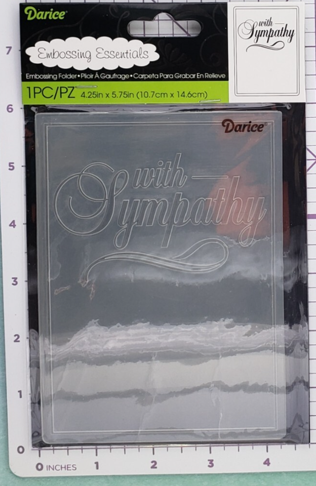 U-PICK Darice Embossing Essentials Folder Thank You Invited Frame ...