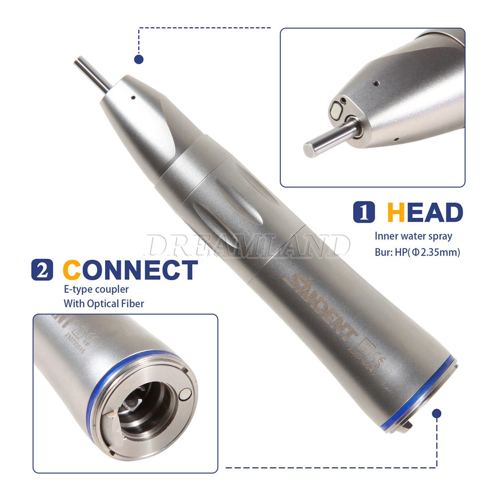 Sale Fiber Optic Surgical Contra Angle Handpiece E-type 1:4.2 /1:1/20:1 ...