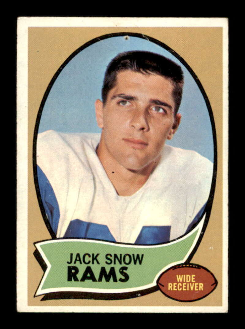 1970 Topps - #44 Jack Snow for sale online | eBay