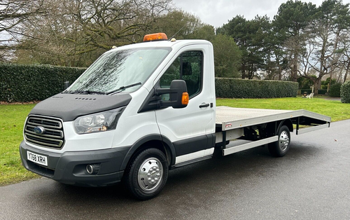 2018 68 Ford Transit 350 Euro 6 White Recovery Truck Ulez Compliant ...