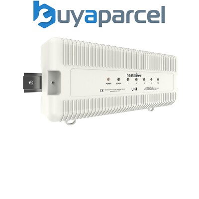 Heatmiser UH4 4 Zone 230v Wiring Centre 8438506645302 | eBay