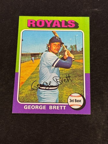1975 TOPPS GEORGE BRETT RC #228 NRMT+ V15178 | eBay