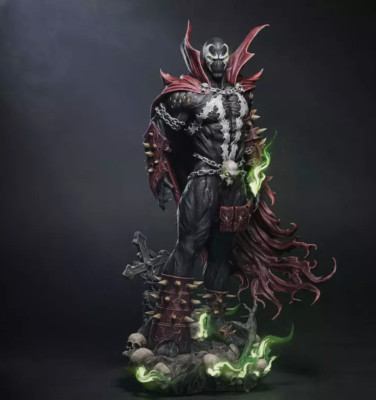 Spawn Statue 3D Printing Model Unpainted Single Piece 8" Tall Paintable ...